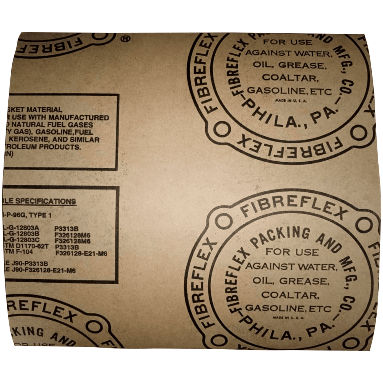 Papel Velumoide 1/32" 0.8mm Pliegue 25cm X 25cm FIBREFLEX - VENSUMELEC